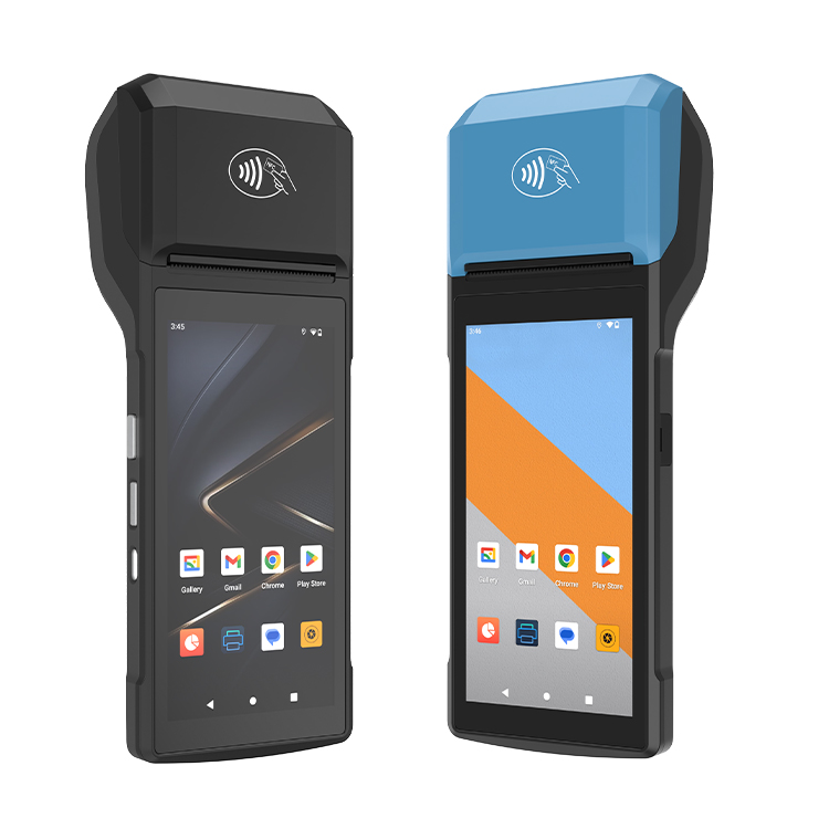 China 4G Portable Android Billing POS terminal with printer ...